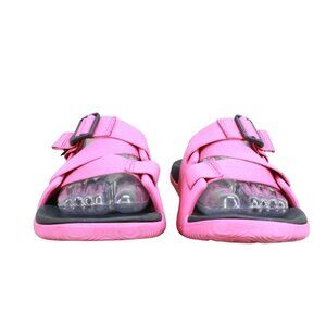 Chaco | Shoes | Chaco Womens Pink Nylon Adjustable Buckled Casual Slide ...